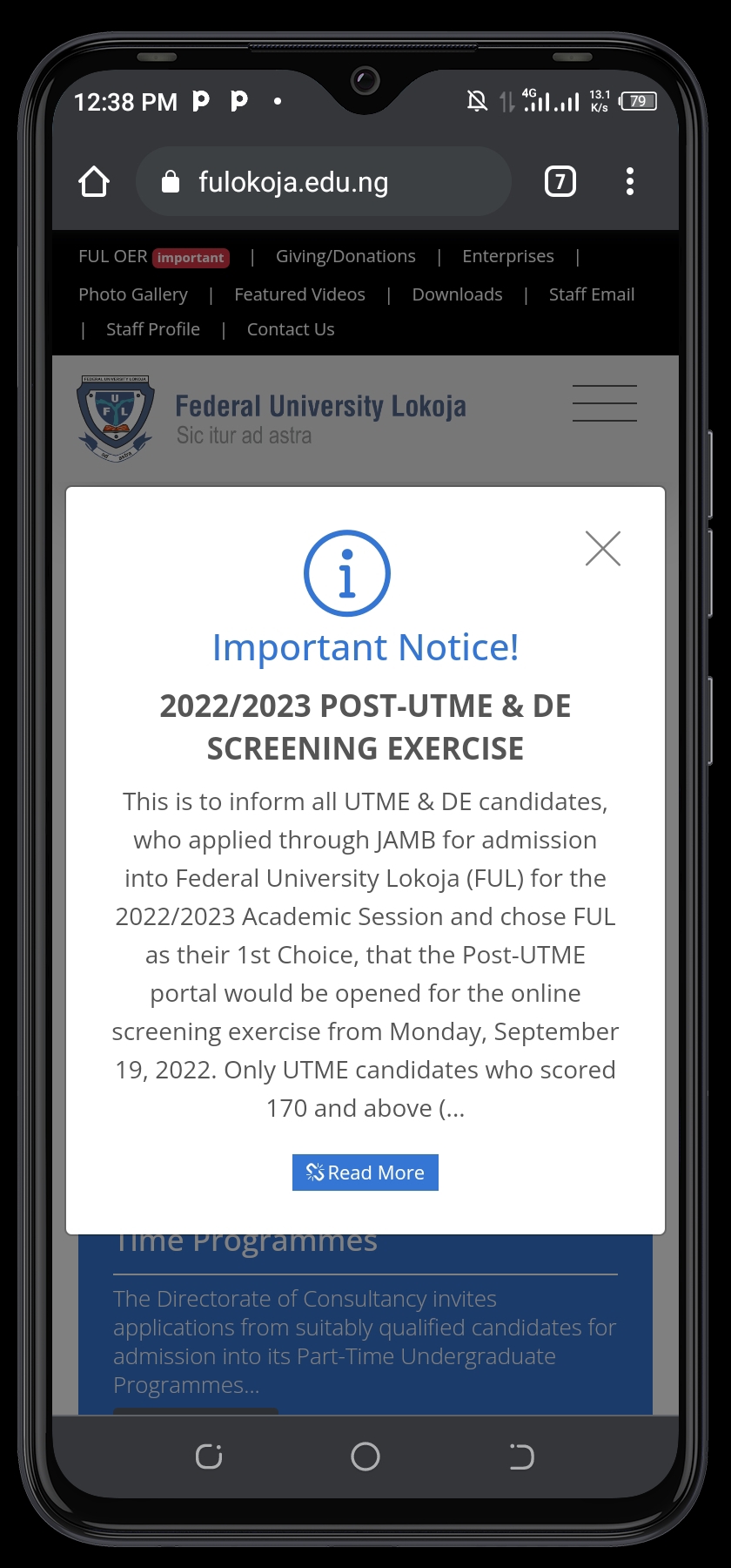 FULOKOJA POST UTME Form Is Out For 2022/2023 | Apply Now | MySchoolPlug