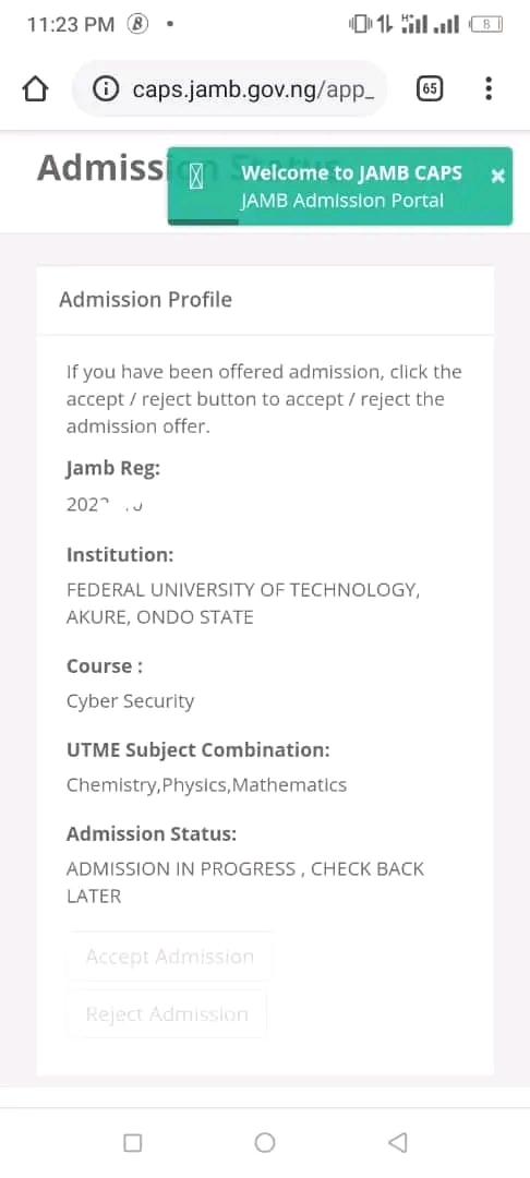 FUTA Admission List Is Out For 2022/2023 Academic Session | MySchoolPlug